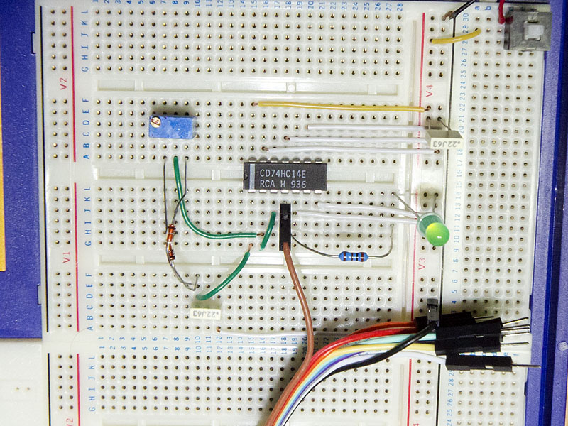 74HC14 Circuit Not Working - Page 1