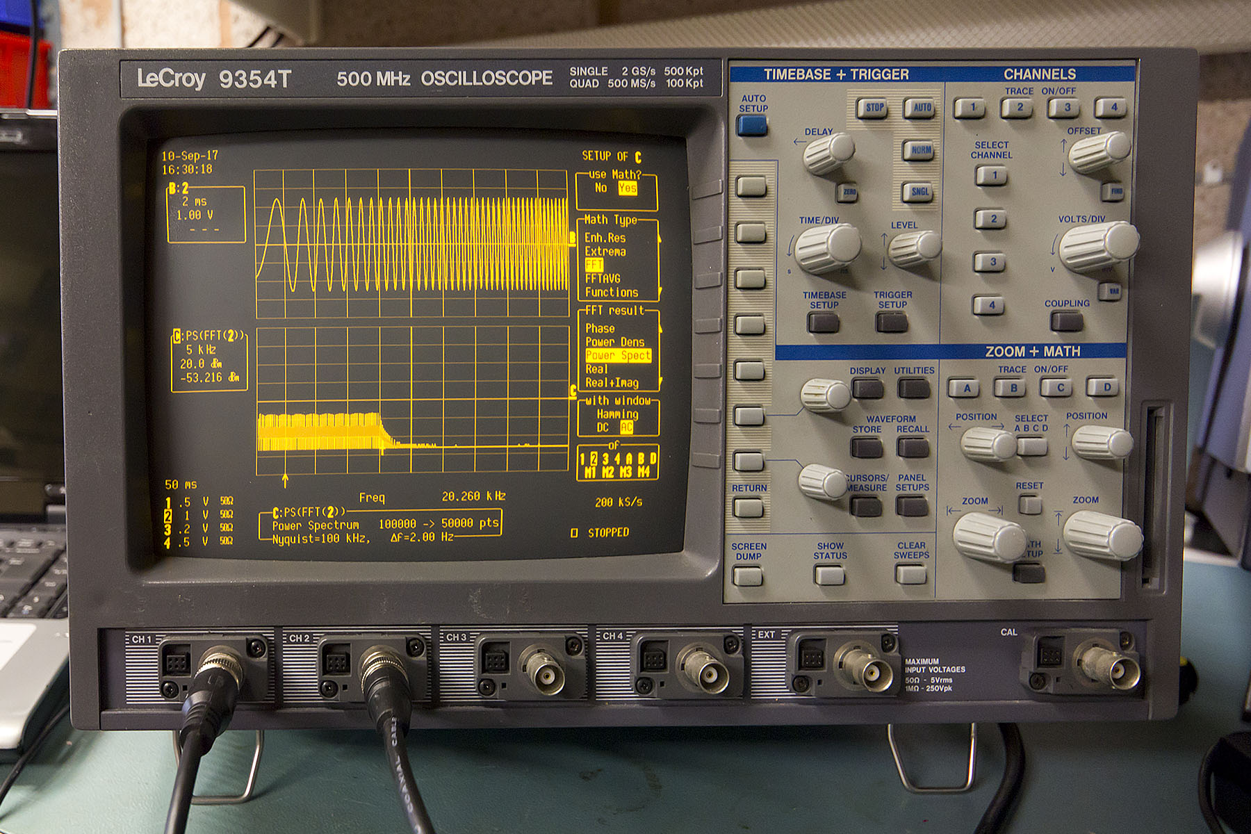 SOLD [UK] LeCroy 9354T 500MHz oscilloscope - Page 1